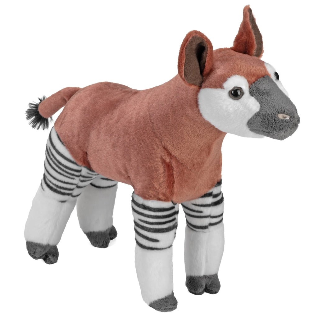 Wild Republic Okapi Stuffed Animal - 12" Stuffed Animals – Wild Republic