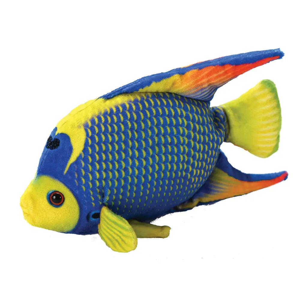 Wild Republic Queen Angelfish Stuffed Animal - 6" Stuffed Animals ...