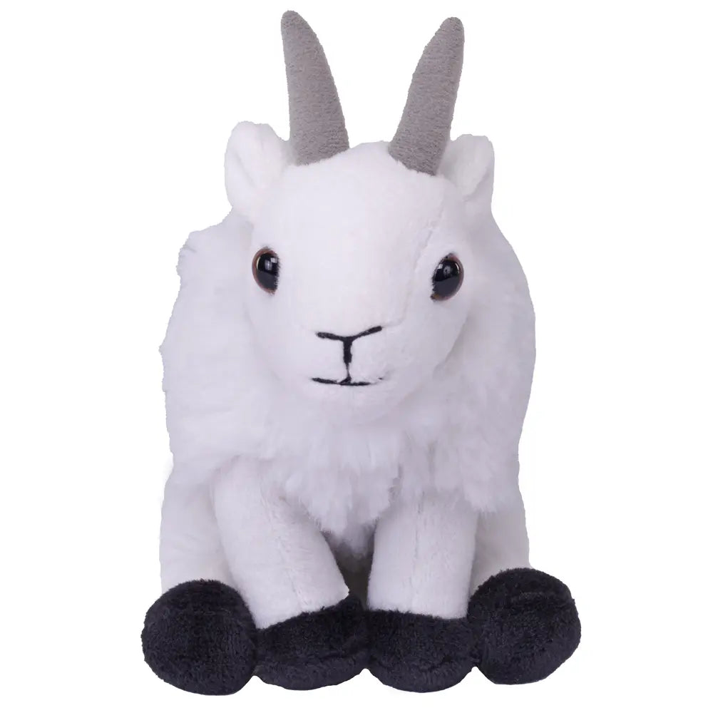 Wild Republic Pocketkins Eco Mountain Goat - 5" Stuffed Animals – Wild ...
