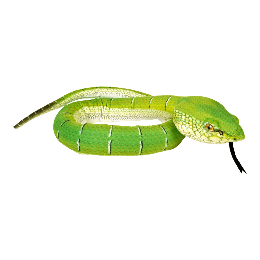 Wild Republic Plush Snake Borneo Pit Viper Stuffed Animal - – Wild Republic