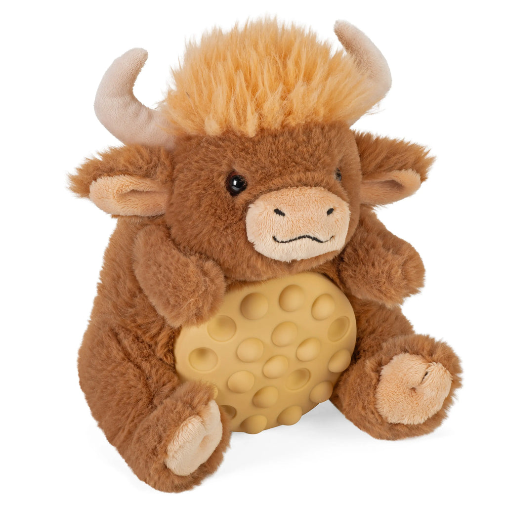 Wild Republic Poppykins Mini Highland Cow Stuffed Animal - – Wild Republic