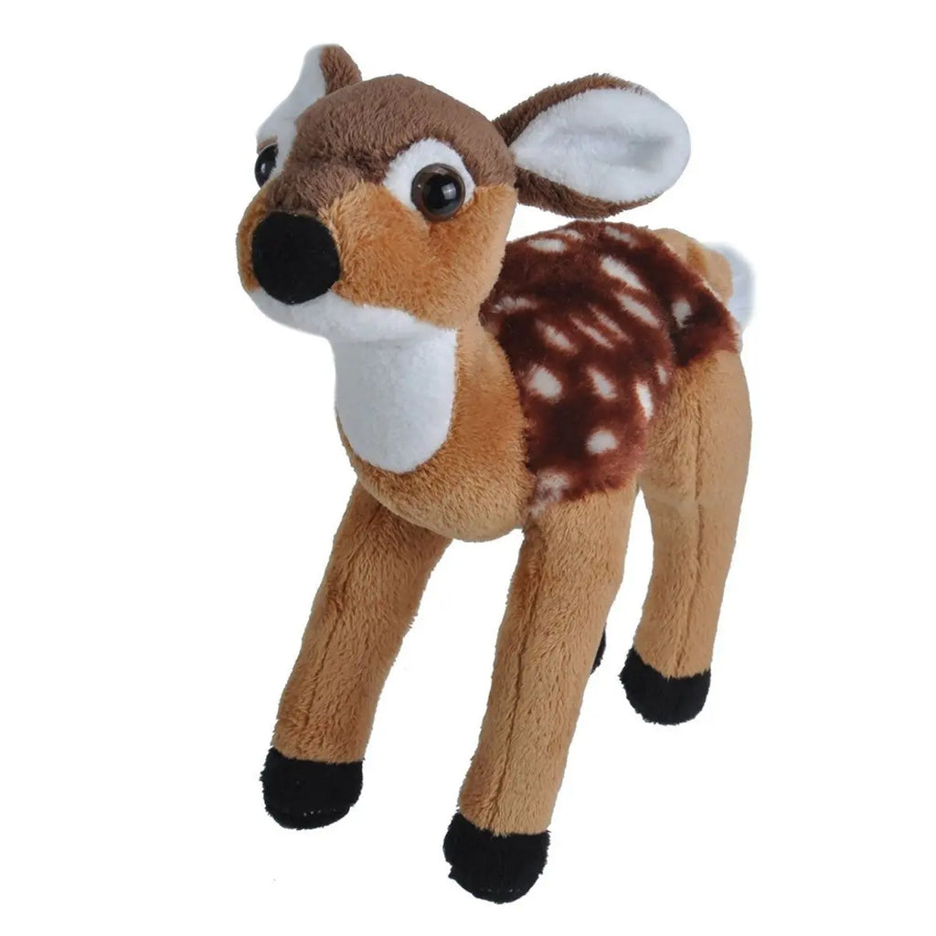 Wild Republic Cuddlekins Mini Fawn Stuffed Animal, 8"