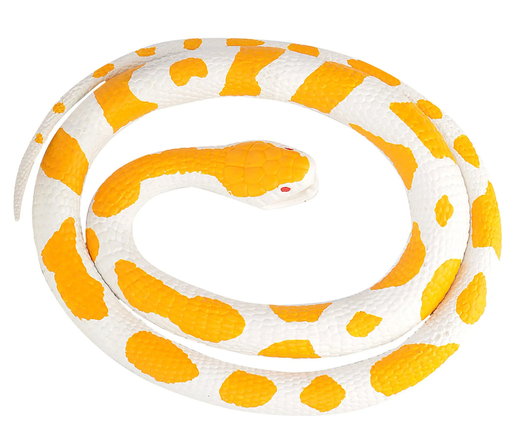 Wild Republic Albino Python Rubber Snake - 46" Rubber Toys – Wild Republic