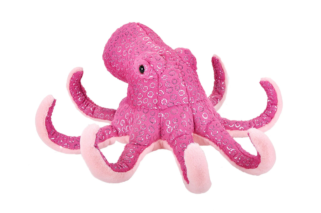 Wild Republic Octopus Stuffed Animal - Foilkins Stuffed Animals – Wild ...