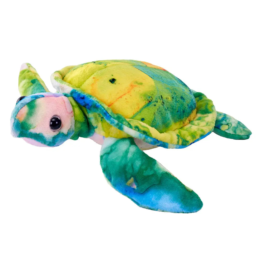 Wild Republic Mysteries Of Atlantis Sea Turtle Stuffed Animal, 8"